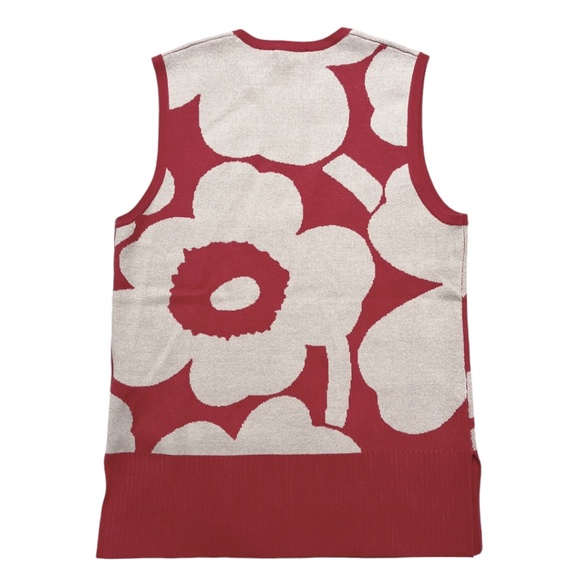 Marimekko | Sweaters | Marimekko Tilma Unikko Sweater Vest Large | Poshmark